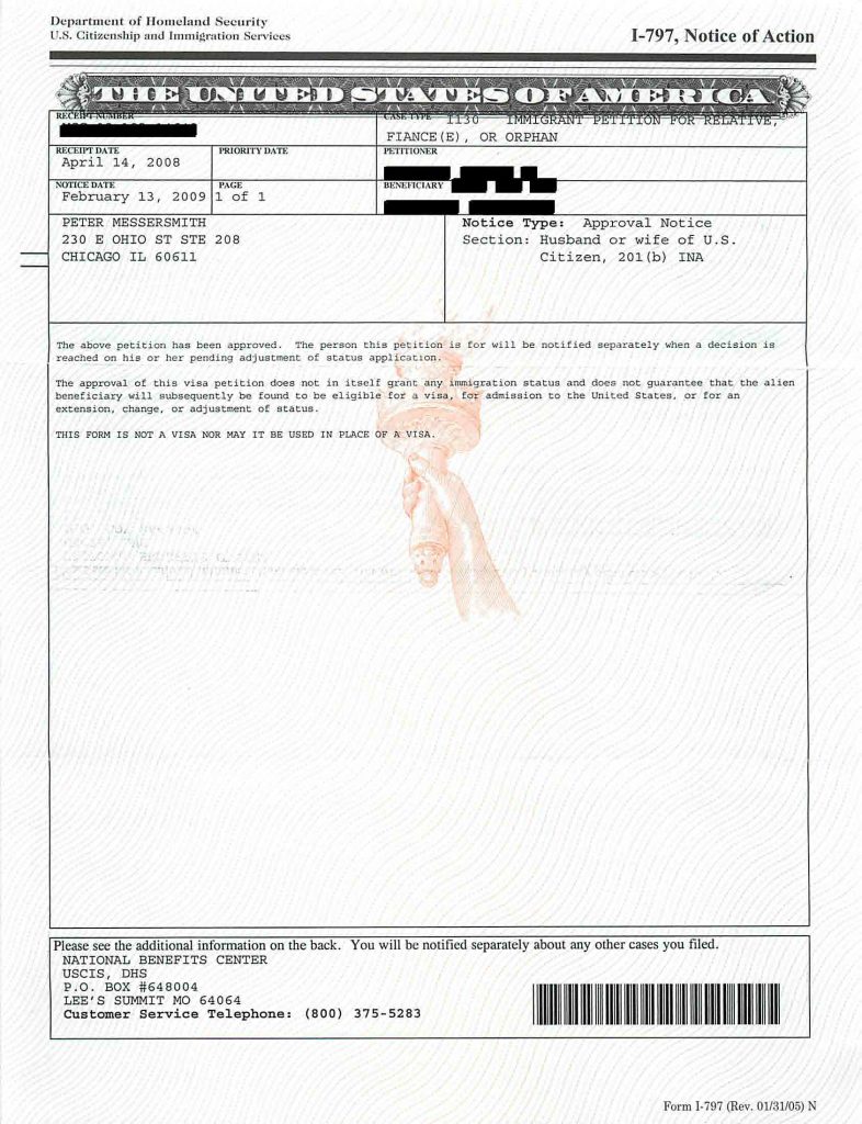 Cover Letter For Form I 130